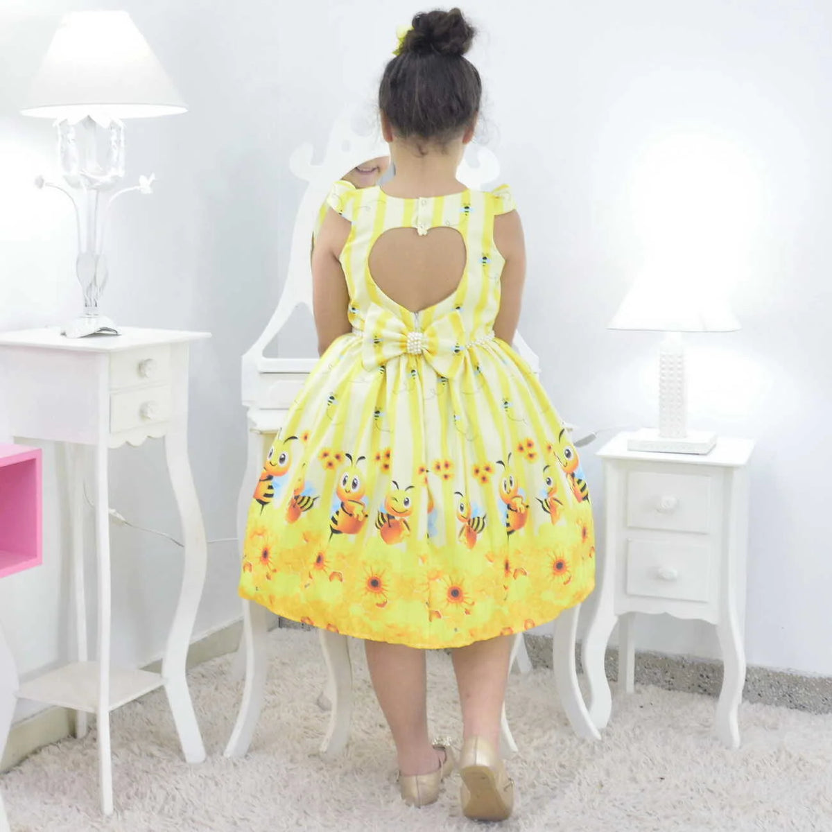 Bumble Bee Dress Set: – Moderna Meninas