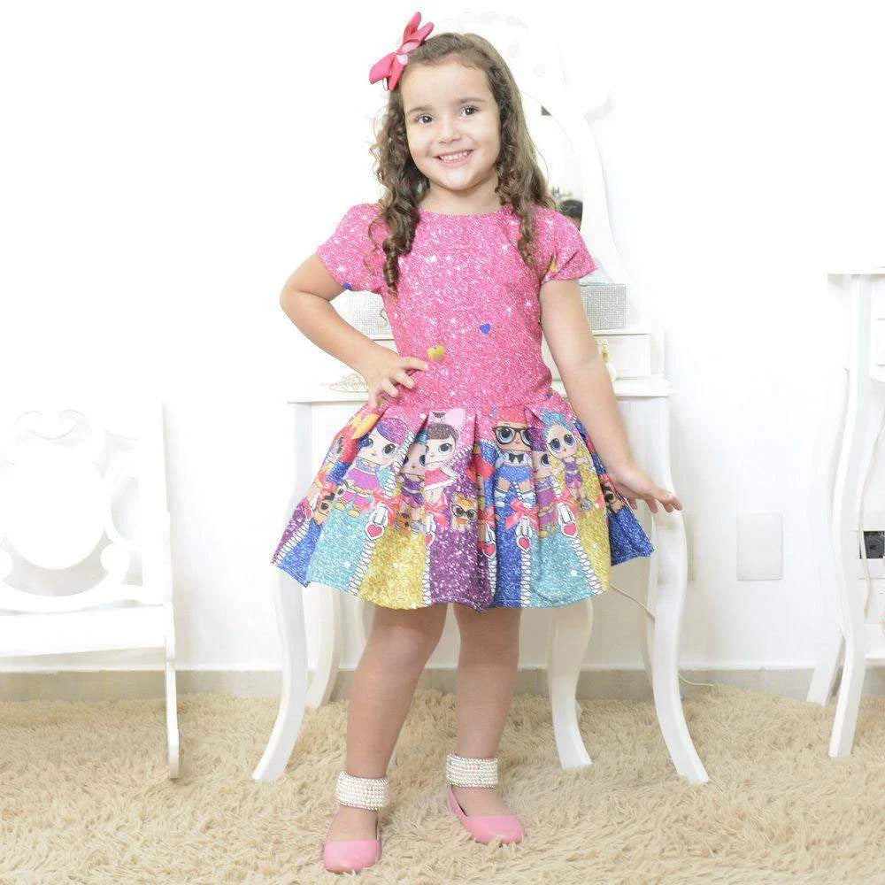 Vestido Niña Lol Surprise Confeti Glitter - Perfecto para Fiesta ...